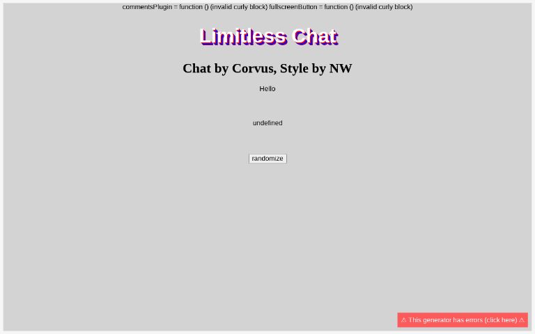 Limitless Chat