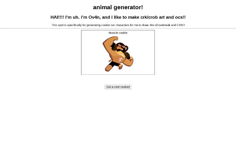 animal generator!