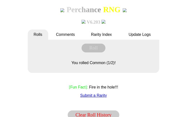 Perchance RNG ― Perchance Generator
