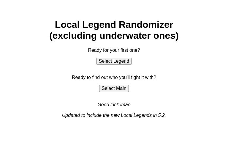 Local Legend Randomizer(the land ones) ― Perchance Generator