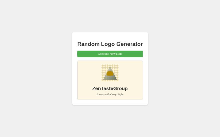Random Logo Generator