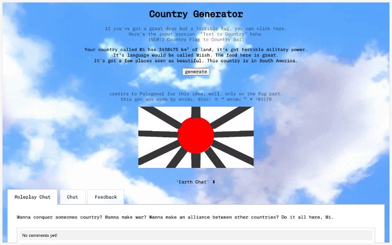 Country Generator
