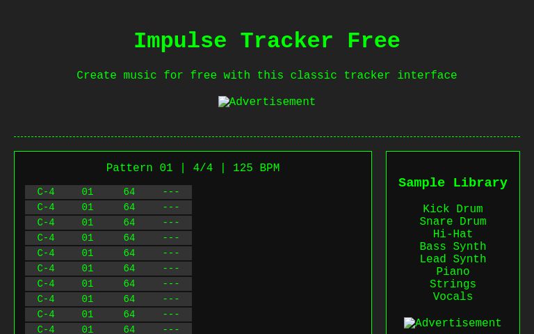 Impulse Tracker Free ― Perchance Generator