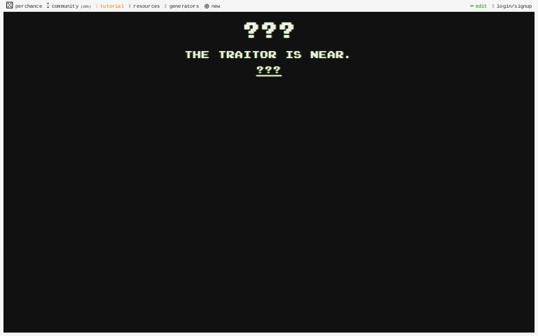 lol-what ― Perchance Generator