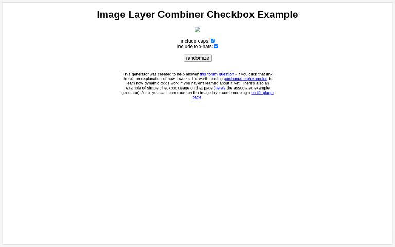 Image Layer Combiner Checkbox Example ― Perchance Generator