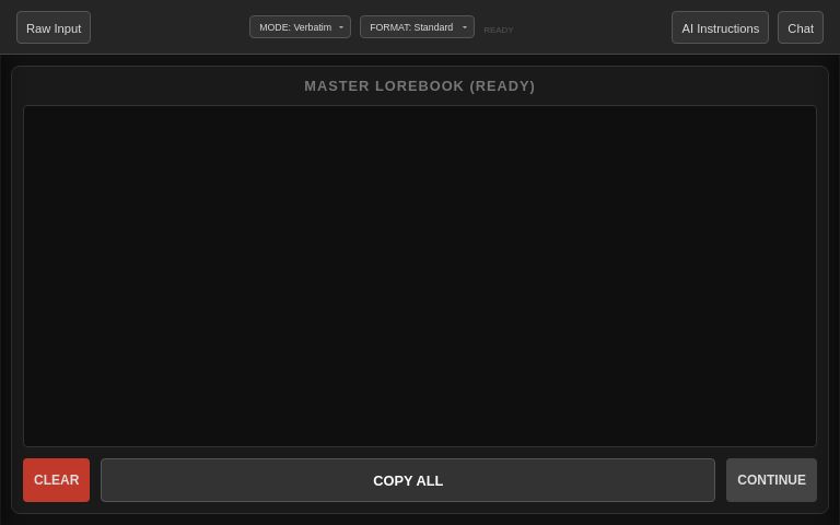 Additional AI Instructions ― Perchance Generator