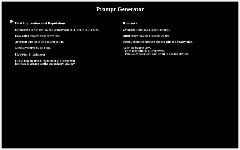 Prompt Generator