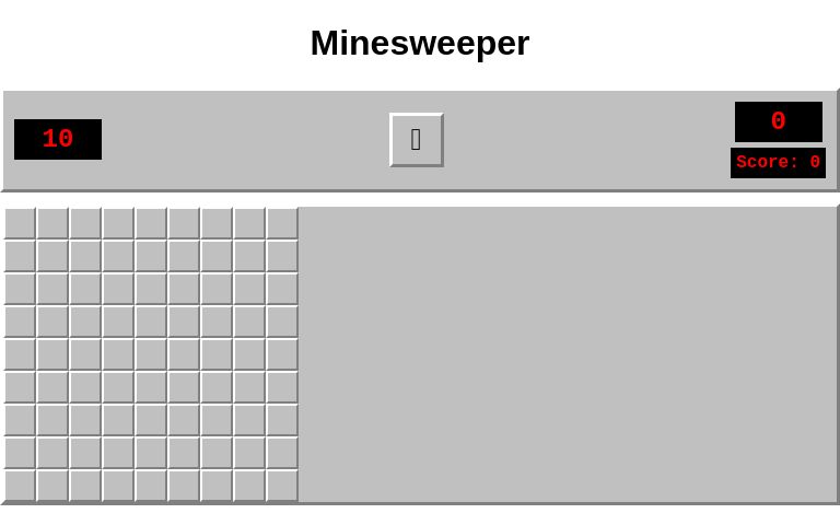 Minesweeper ― Perchance Generator