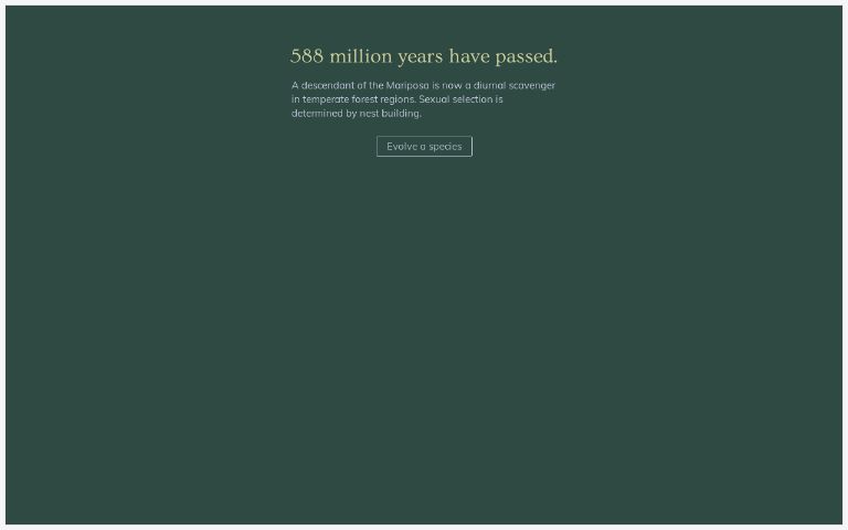 Speculative Evolution Generator V2