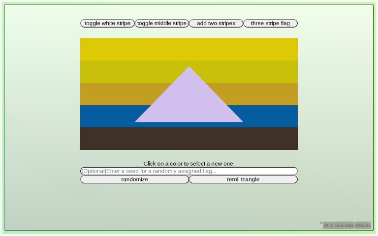 Pride Flag Generator