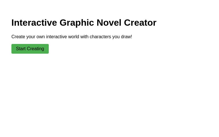 Interactive Graphic Novel Creator ― Perchance Generator
