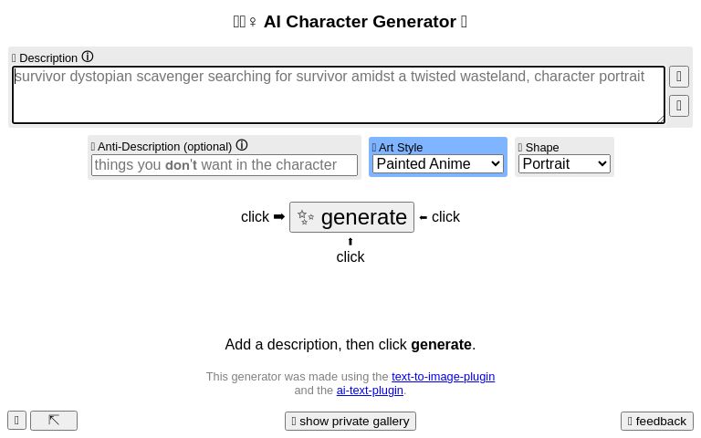 AI Image Generator (free, no sign-up, unlimited)