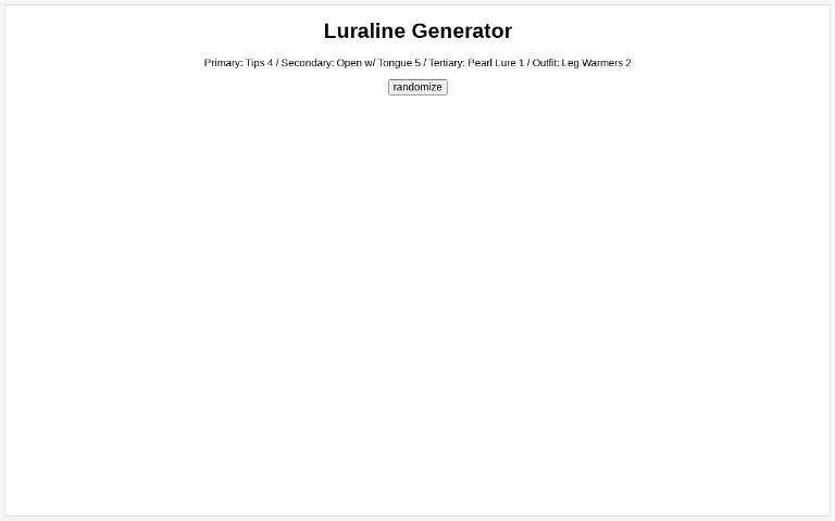 Luraline Generator