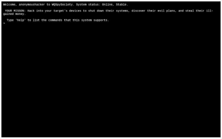 Hacking Game ― Perchance Generator