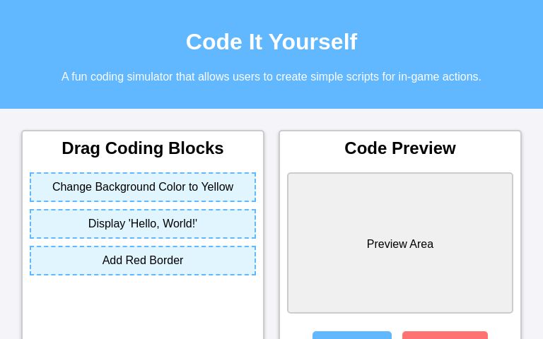 Code It Yourself ― Perchance Generator