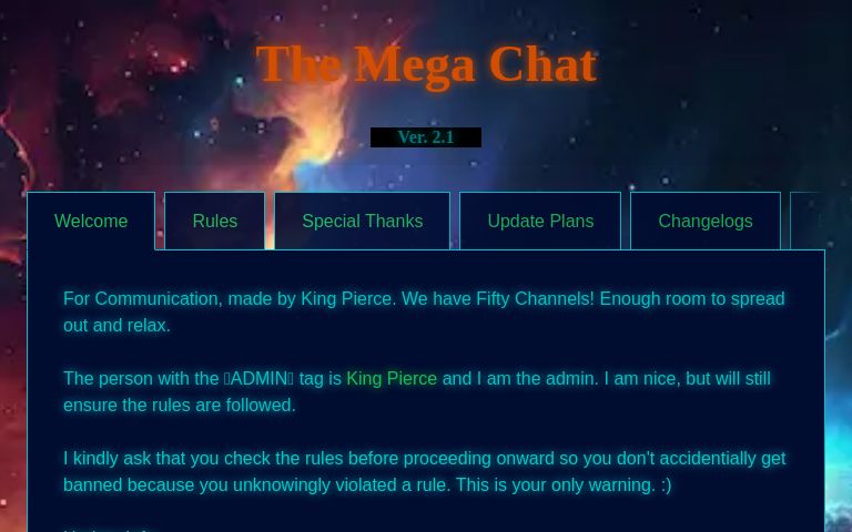 Abby's Megachat ― Perchance Generator