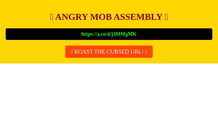 🔥 ANGRY MOB ASSEMBLY 🔥 ― Perchance Generator
