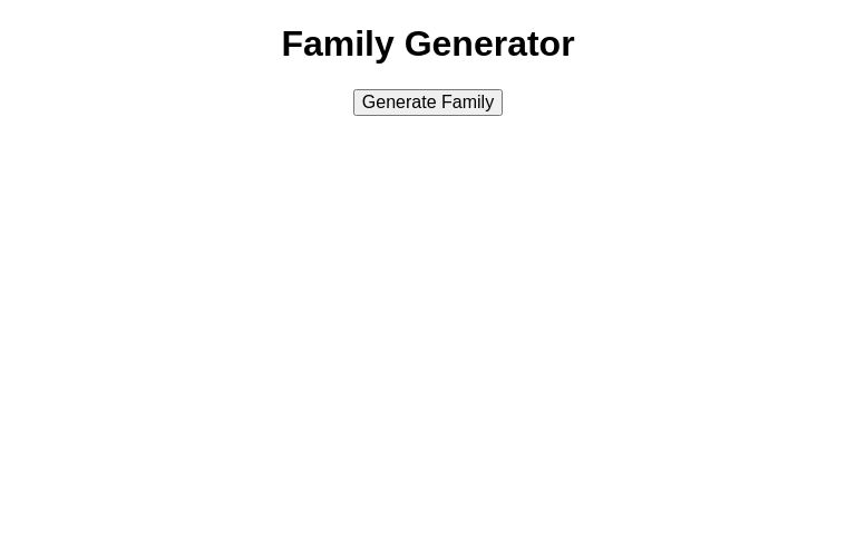 Family Generator