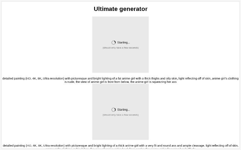 Ultimate generator