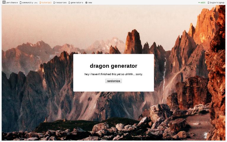 dragon generator