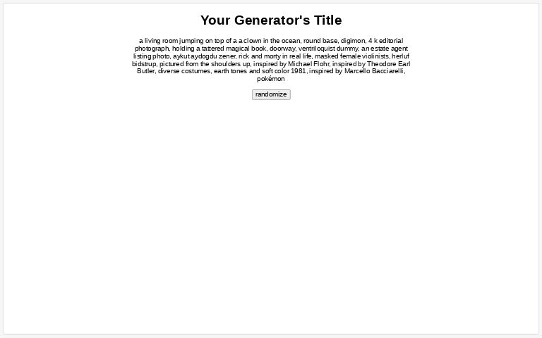 M0gwmapu7v ― Perchance Generator