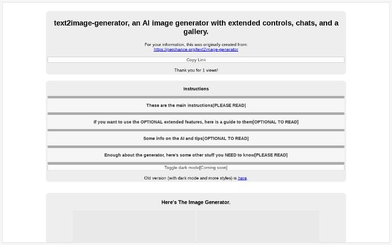 text2image-generator