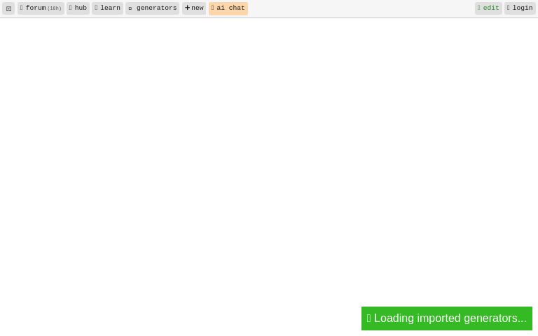 Backrooms Level Creator ― Perchance Generator
