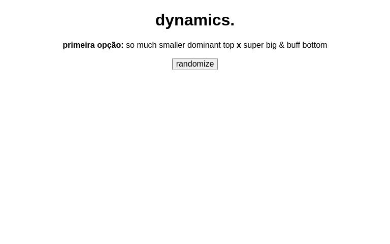 dynamics. ― Perchance Generator