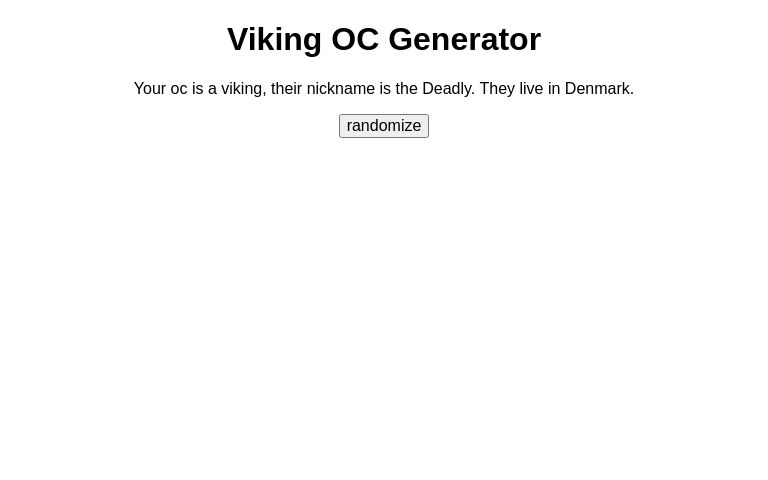Viking OC Generator