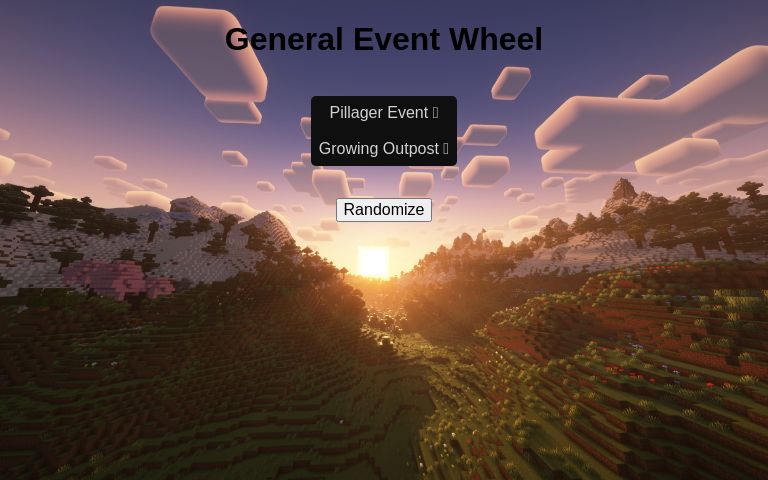 General Event Wheel