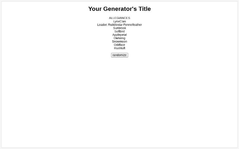 Mafmmu95qv ― Perchance Generator