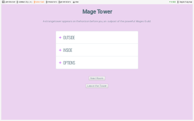 Mage Tower ― Perchance Generator