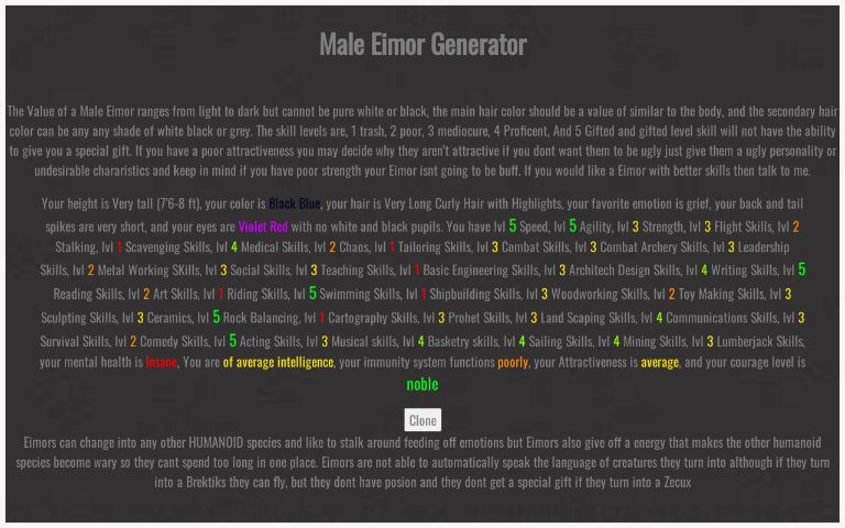 male-eimor-generator