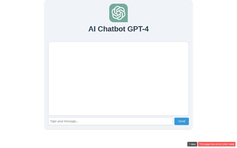 AI Chatbot GPT-4 ― Perchance Generator