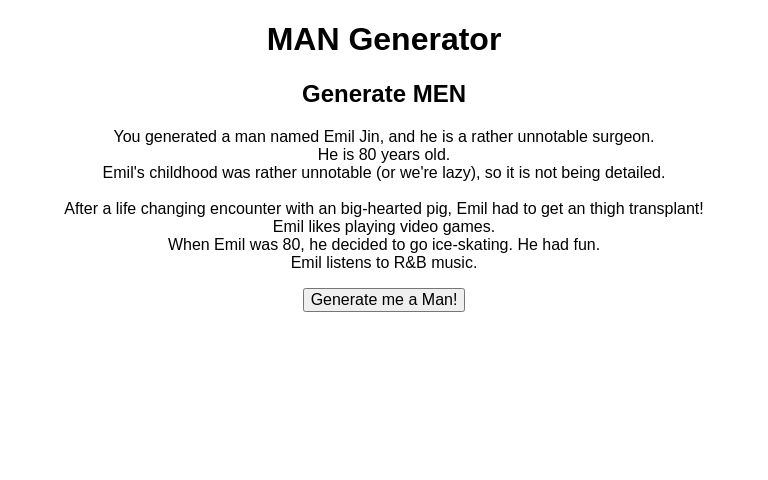 MAN Generator