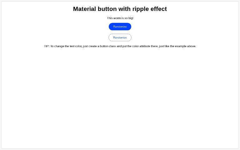 Material button with ripple effect ― Perchance Generator