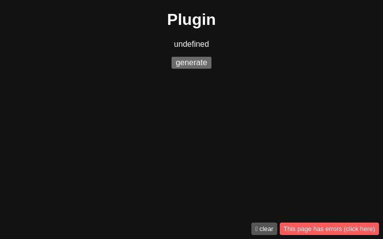 Plugin