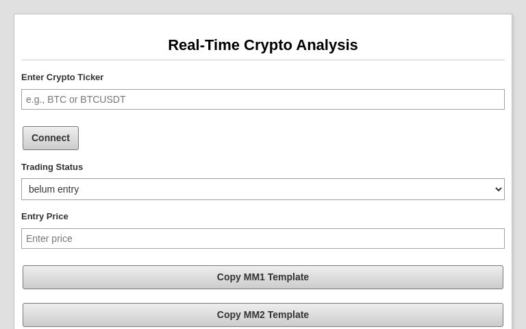Real-Time Crypto Analysis ― Perchance Generator