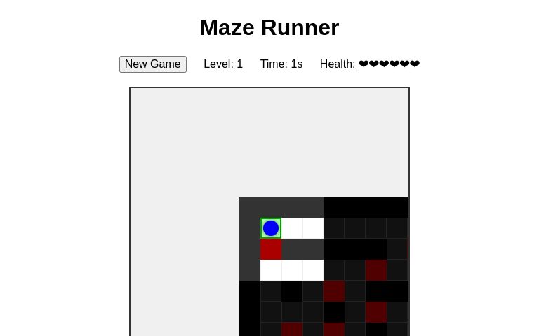 Maze Runner ― Perchance Generator