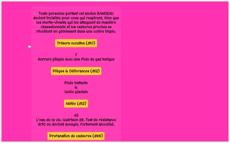 Mb Fr Bones Tables ― Perchance Generator