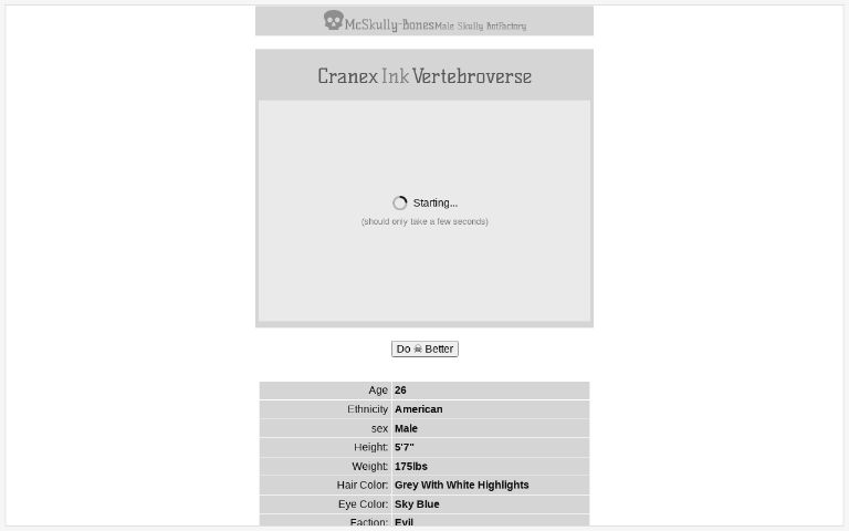 Mcbonesmalechar ― Perchance Generator