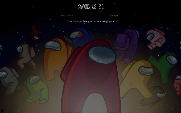 Among Us: ESG ― Perchance Generator