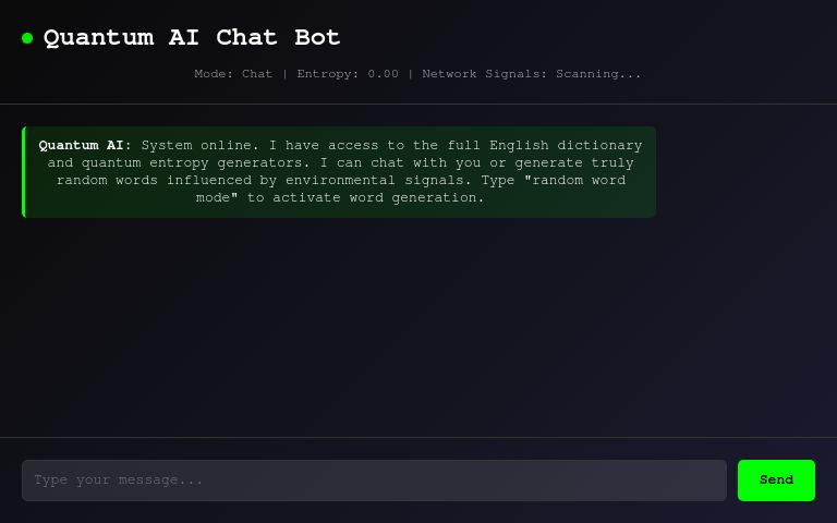 Quantum AI Chat Bot
