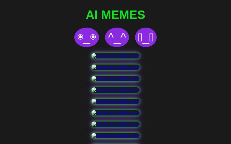 AI MEMES ― Perchance Generator