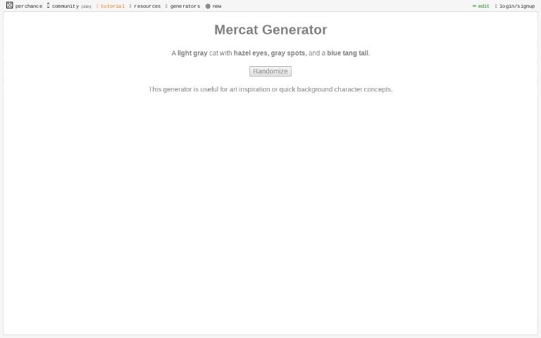 random-generator-list-perchance