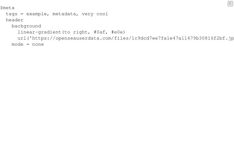 Meta Set ― Perchance Generator