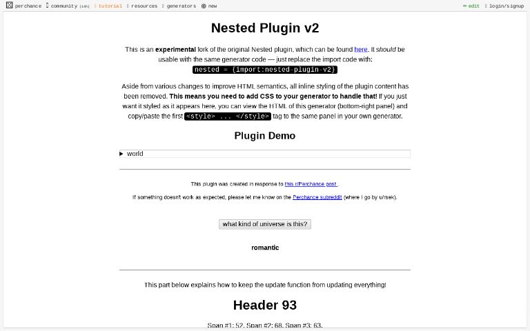 Nested Plugin v2