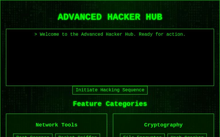 ADVANCED HACKER HUB ― Perchance Generator