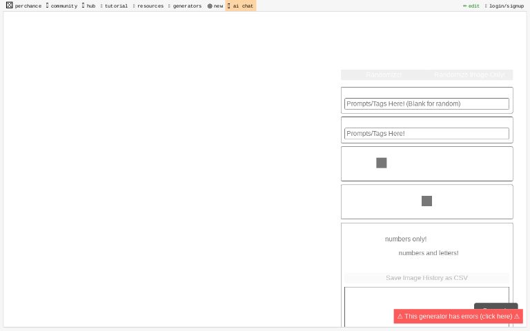undefined ― Perchance Generator
