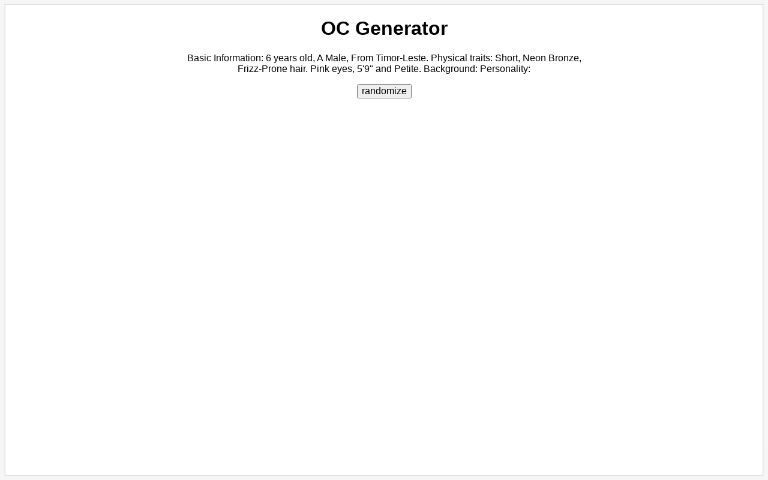 OC Generator